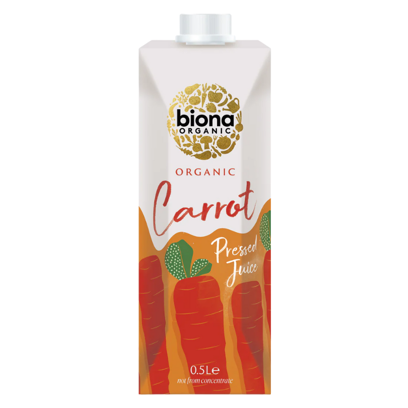 Biona Gulerodsjuice Friskpresset Ø (500 ml) | 260588-14