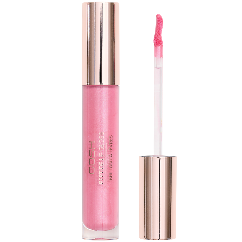 Køb Gosh Peptide Lip Gloss 012 Retro Rose (7 ml) | Gratis fragt