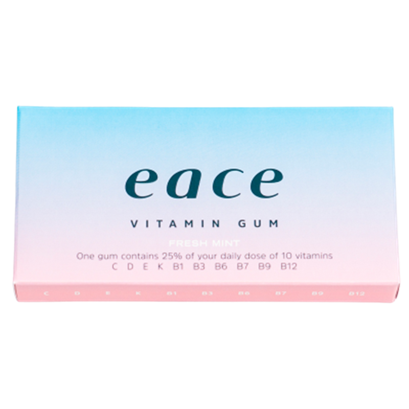 Køb GWP Eace Vitamin Gum Fresh Mint (10 stk) | Gratis fragt på Helsebixen