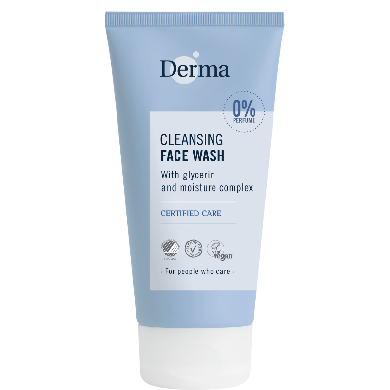 Køb Derma Face Wash (150 ml) | Gratis fragt | Helsebixen