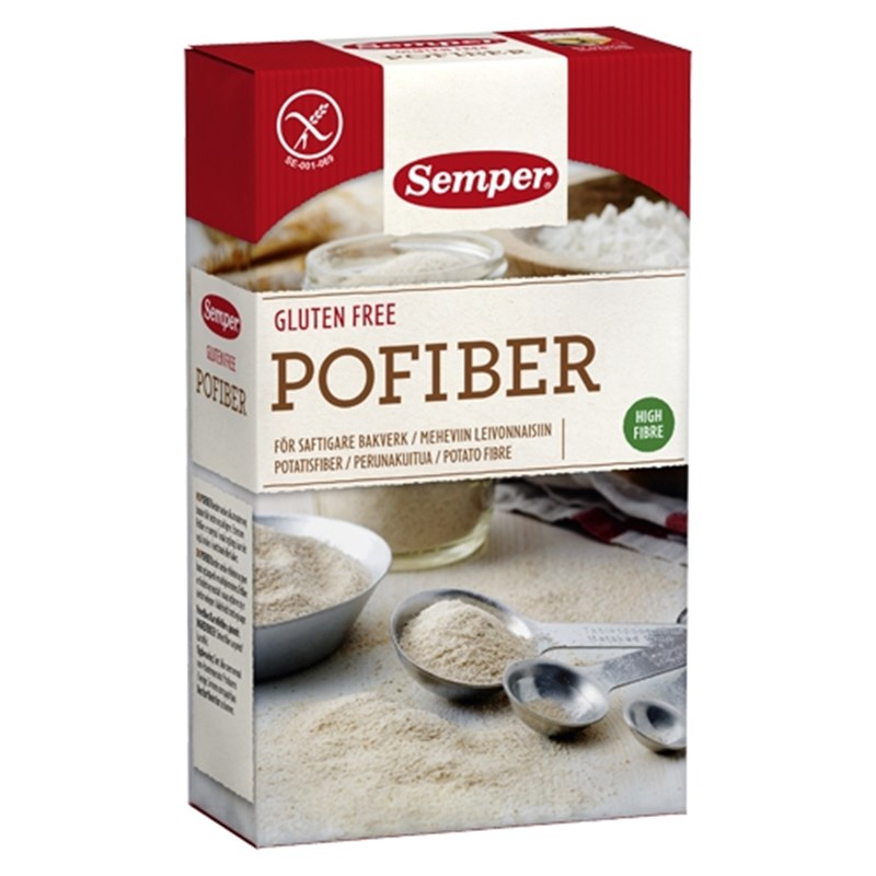 Semper Pofiber - Glutenfri Kartoffelfiber (125 gr) 24.95 kr - FRI FRAGT
