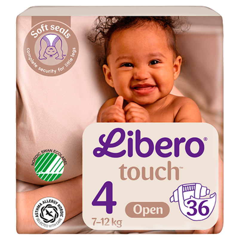 Køb Libero Touch Ble Str. 4 (4 x 46 stk) | Gratis fragt